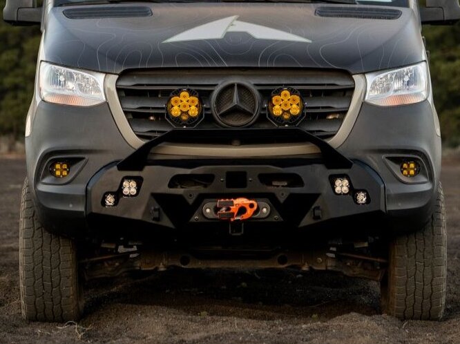 NEW Recon Front Winch Bumper for Sprinter